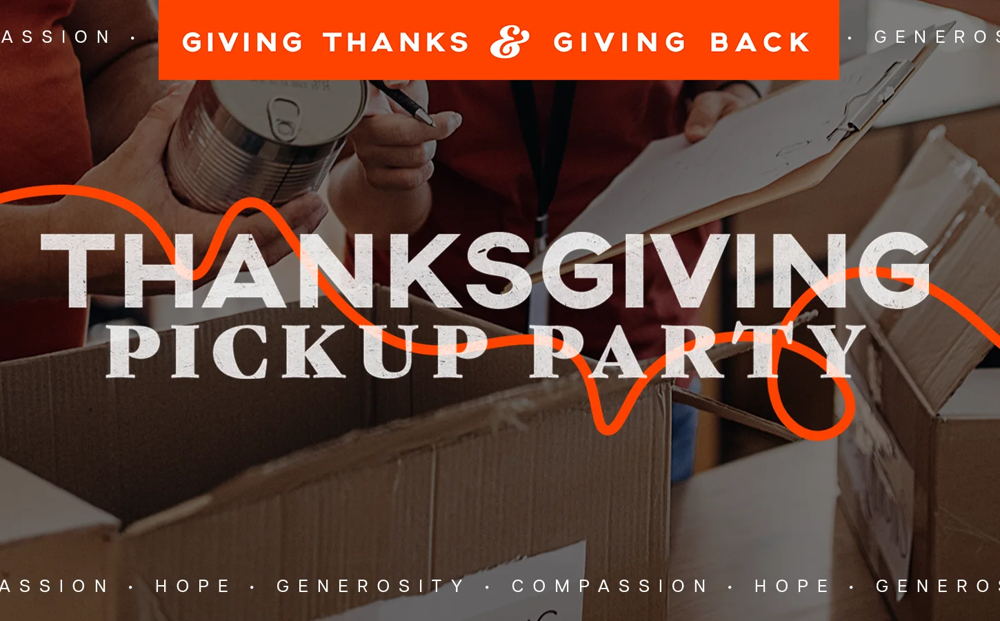 Thanksgiving Pickup Party Maps - Calvary Church | Osuna